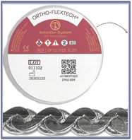 Ortho-flextech TM White Gold Dental Retention System